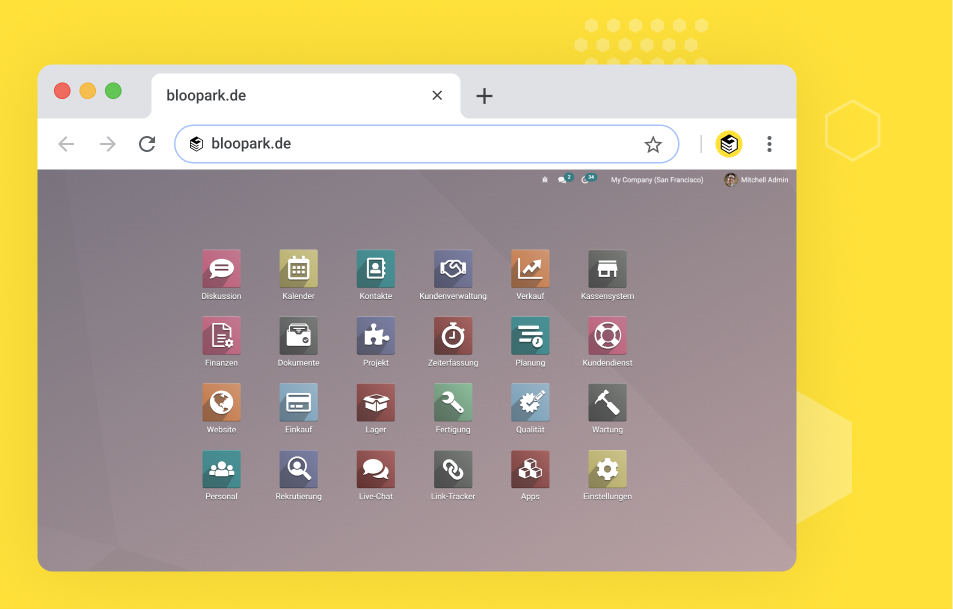 Odoo Customisation - bloopark.de